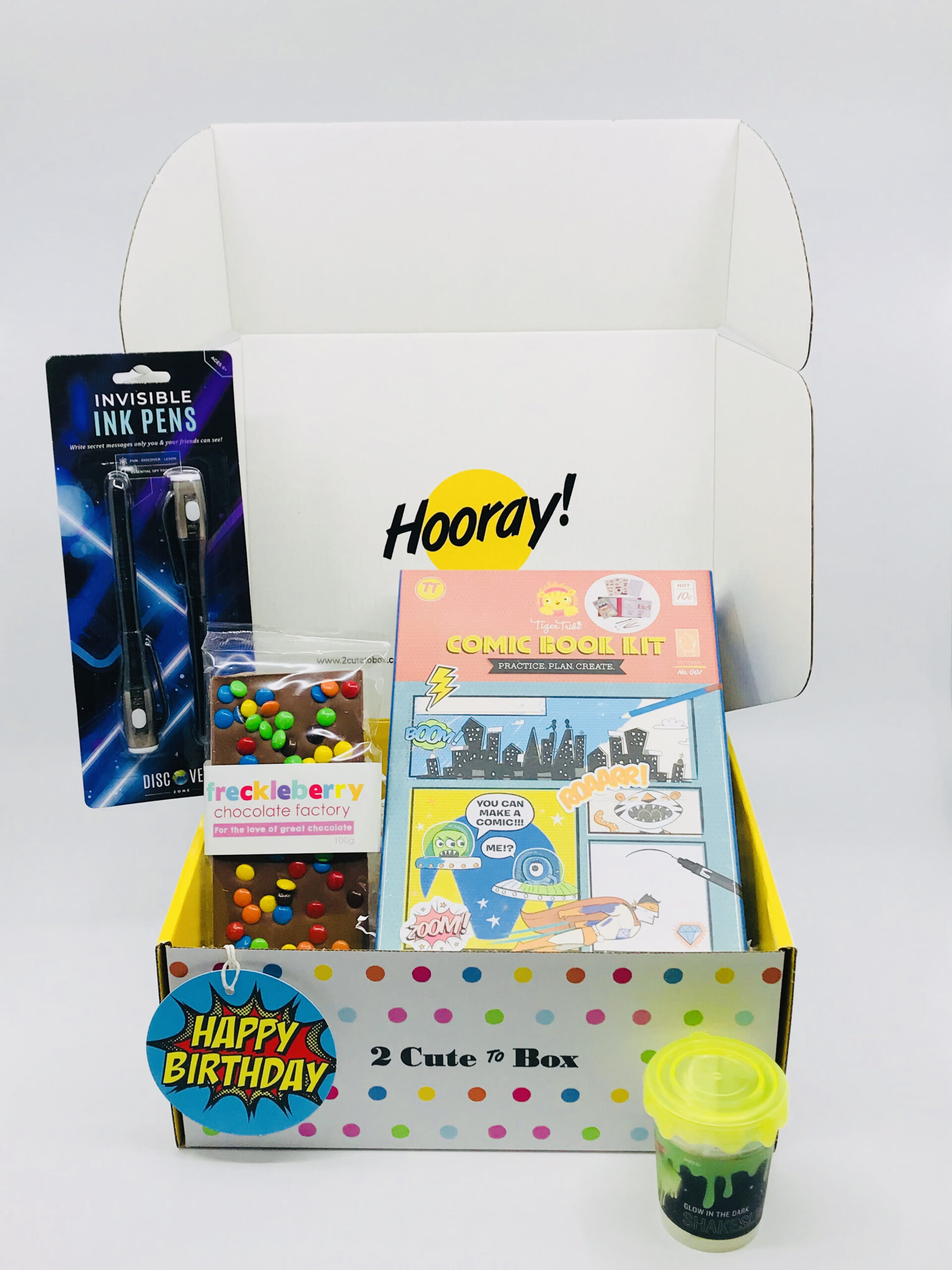 Comic Gift Box - 2 Cute to Box